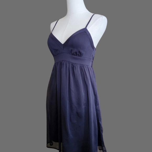 American Eagle Outfitters | Dresses | Navy Blue Flowy Mini Dress Womens ...